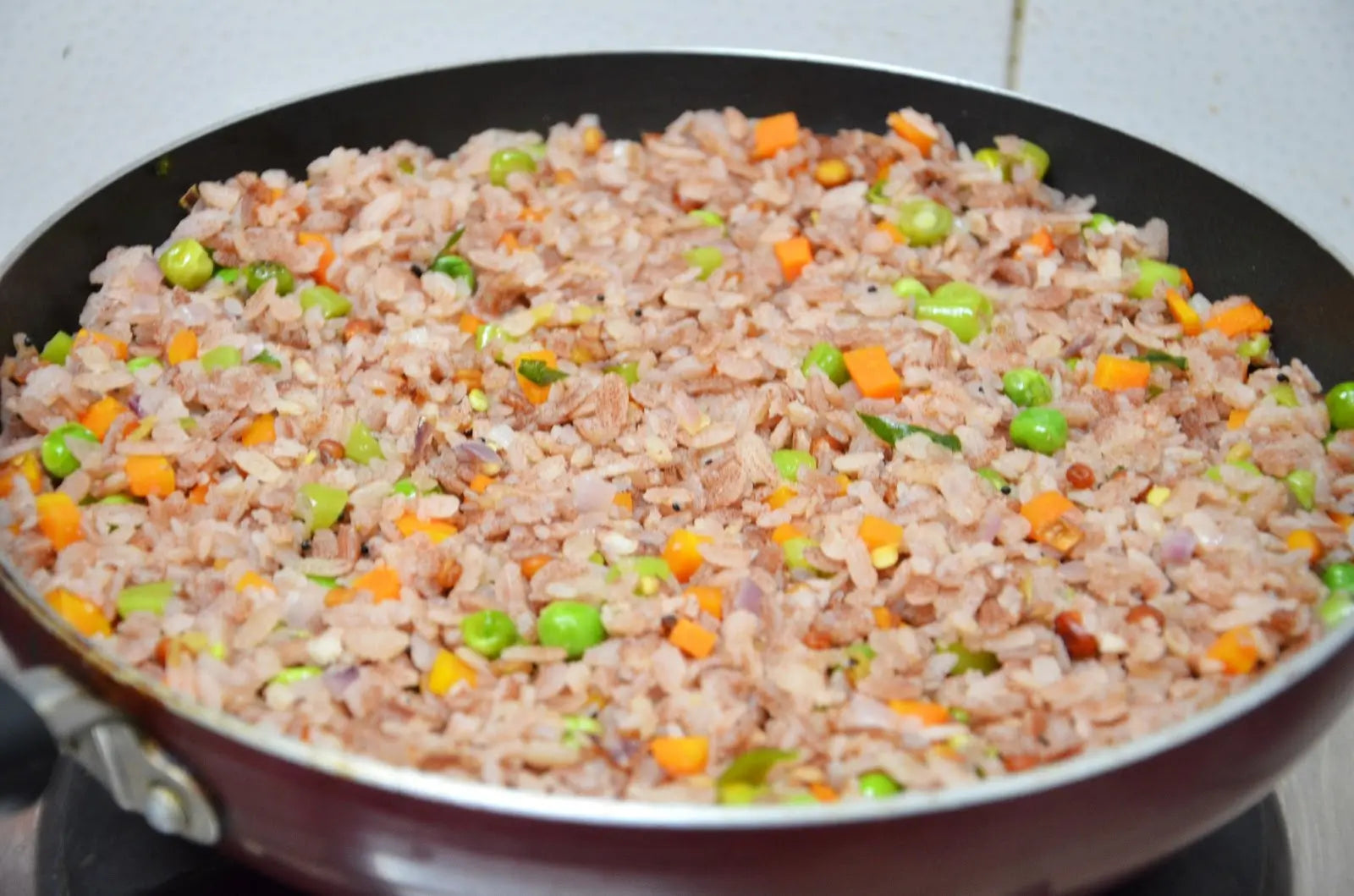 Red Rice Poha Recipe