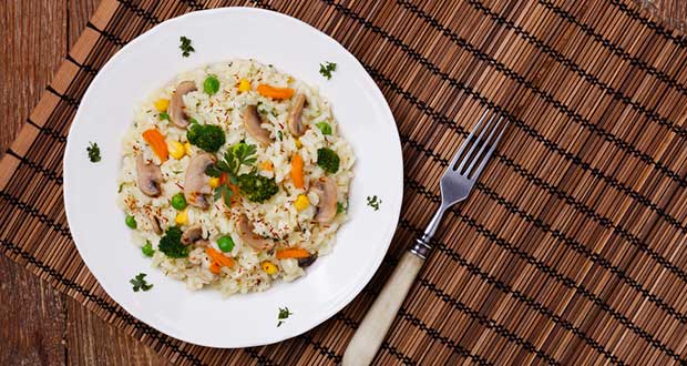 Quinoa Risotto With Mushroom