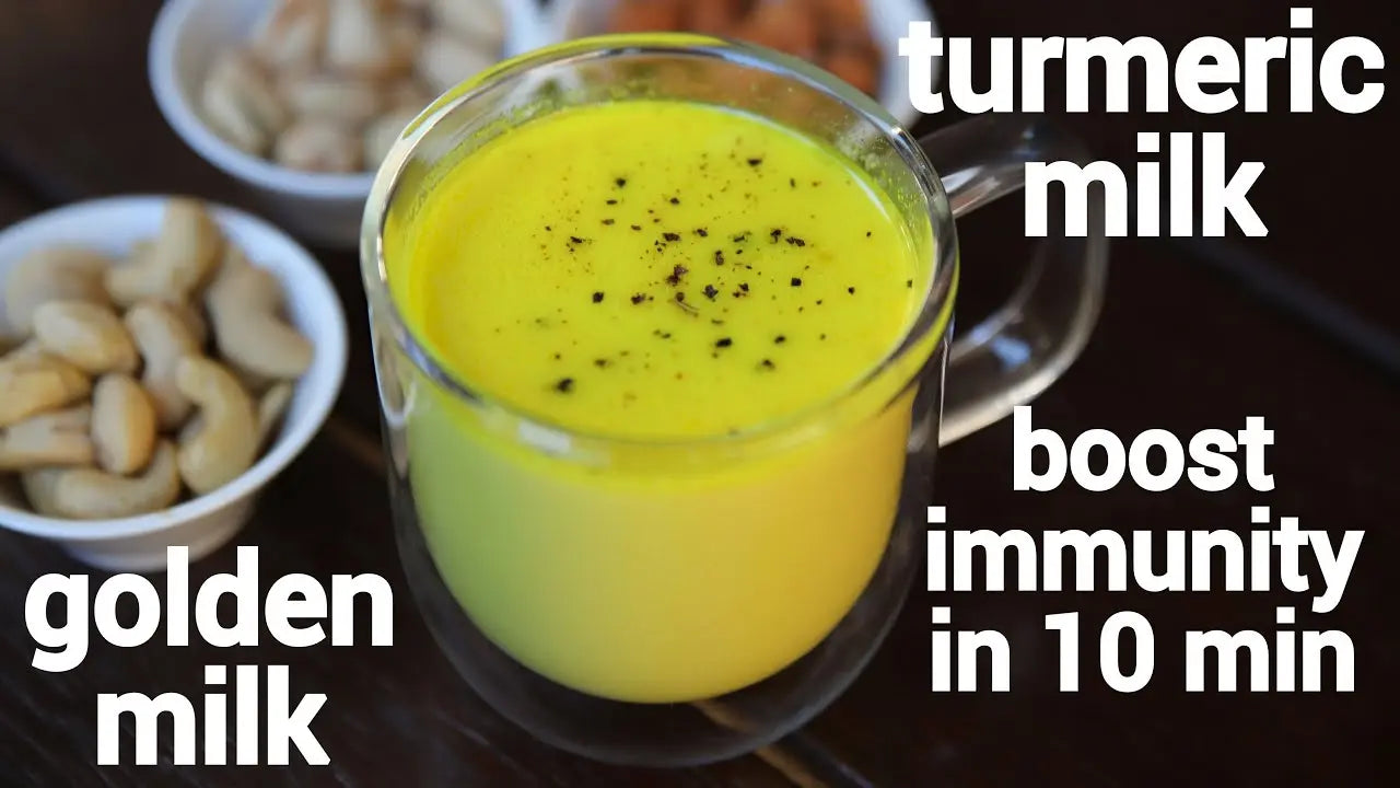 Turmeric Masala Milk Recipe