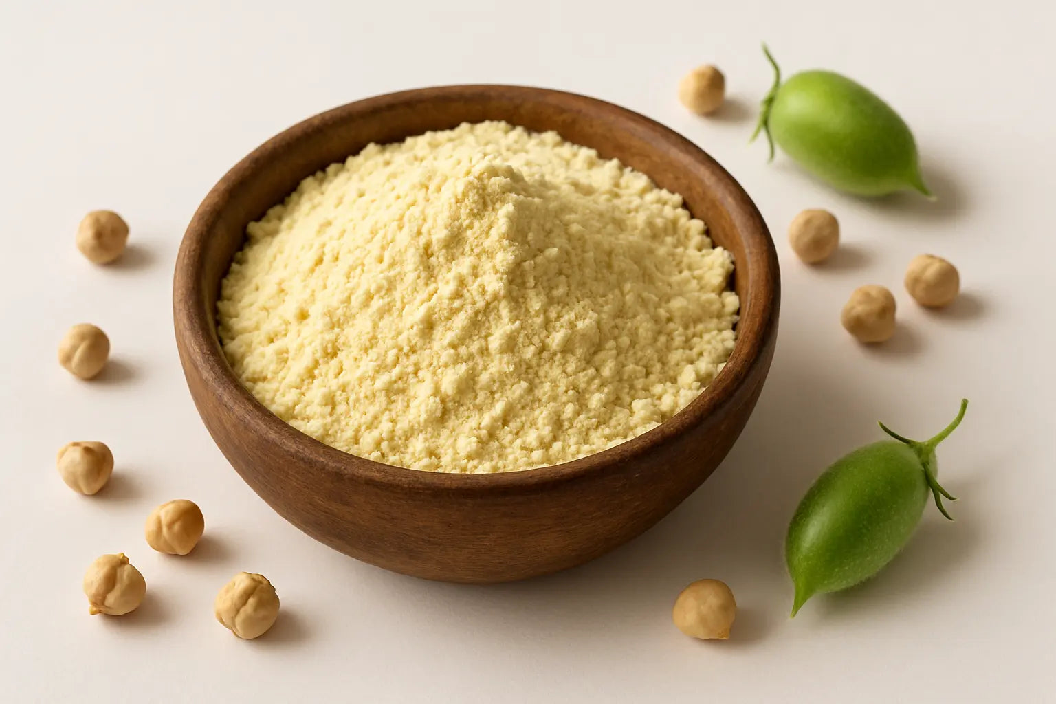 100% Natural Chickpea Flour - Fresh Milled Chana Besan