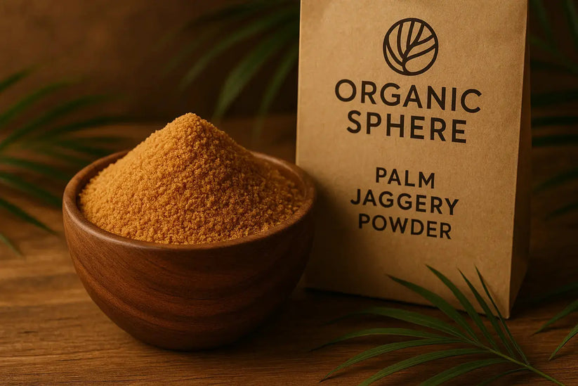100% Natural Palm Jaggery Powder - Healthy Sugar Alternative