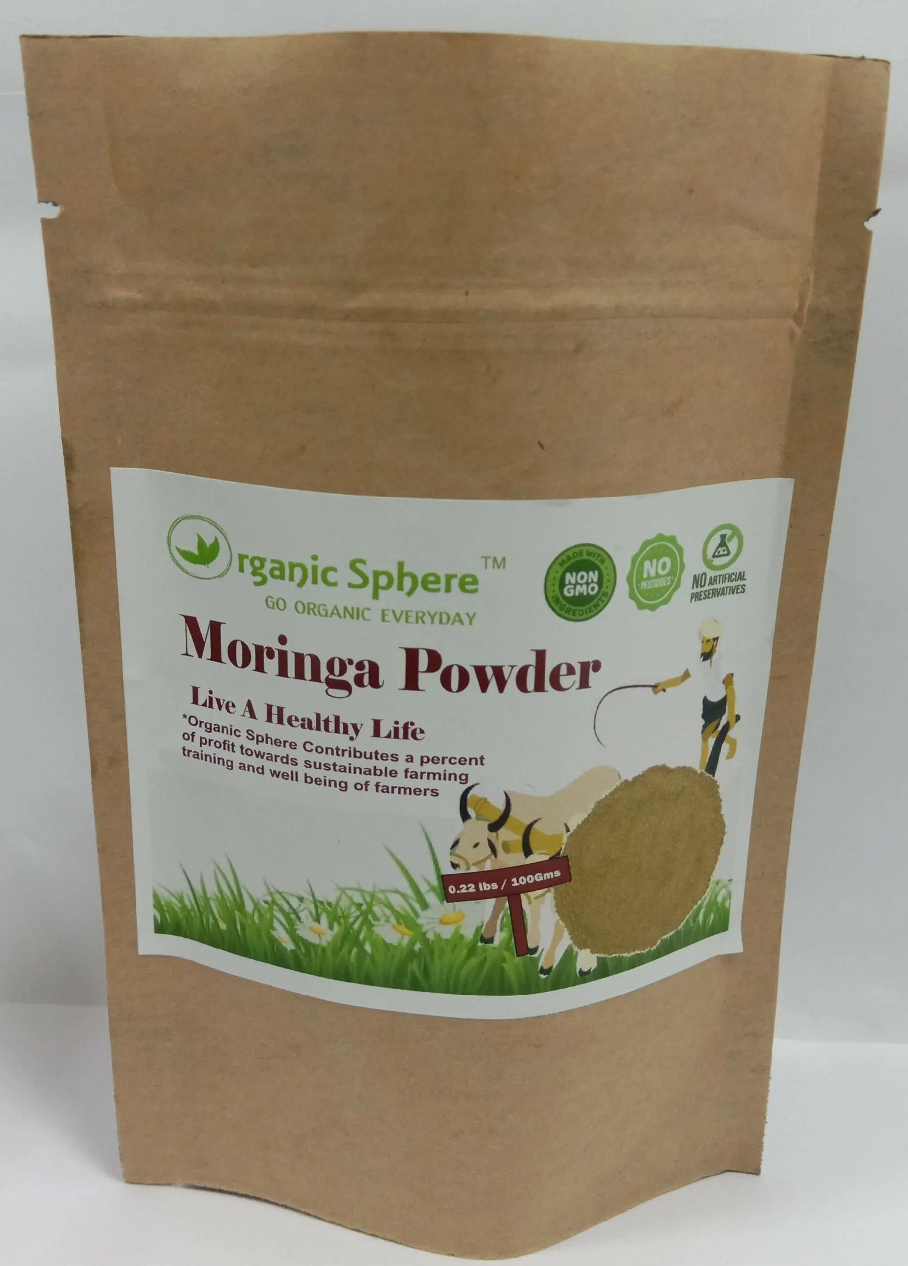 Organic Moringa Powder (100g)